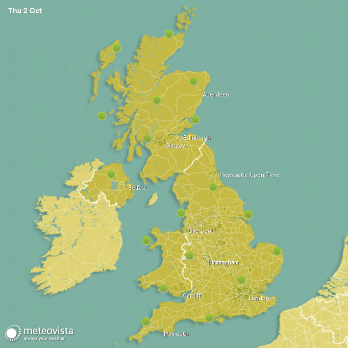 Pollen Count in the UK today